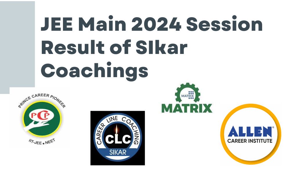 Sikar JEE Mains 2024 Result [Session 2]: All Coachings - Coachings in Sikar
